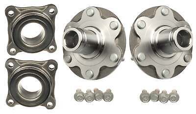 Pair Front Wheel Bearing and Hub Kit For Toyota Hilux GGN25 KUN26 4WD