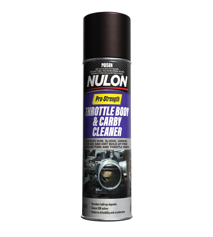Nulon Pro-Strength Throttle Body & Carby Cleaner 400ml - CARB-400