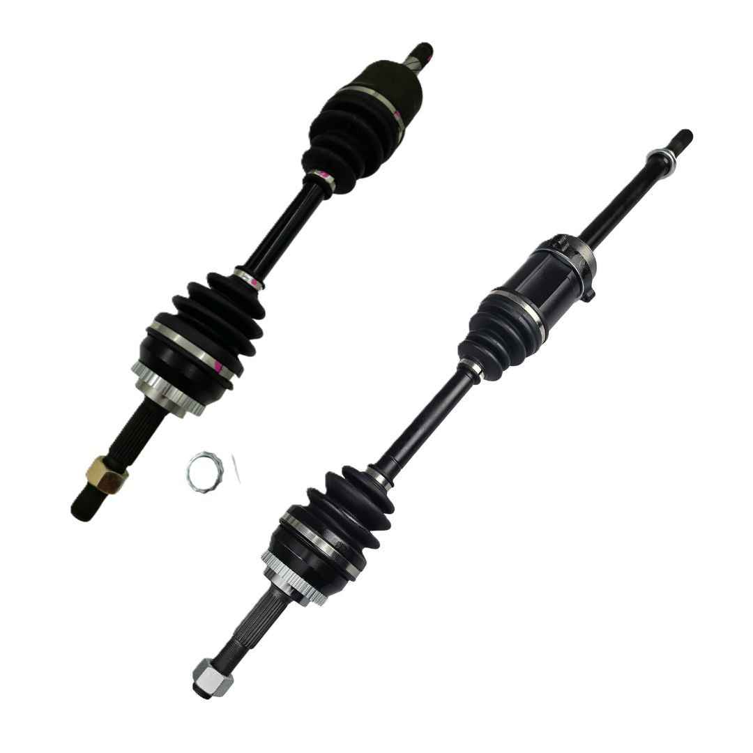 Pair Front CV Joint Drive Shaft for Nissan Pulsar N14 1.6L 2.0L NX NXR