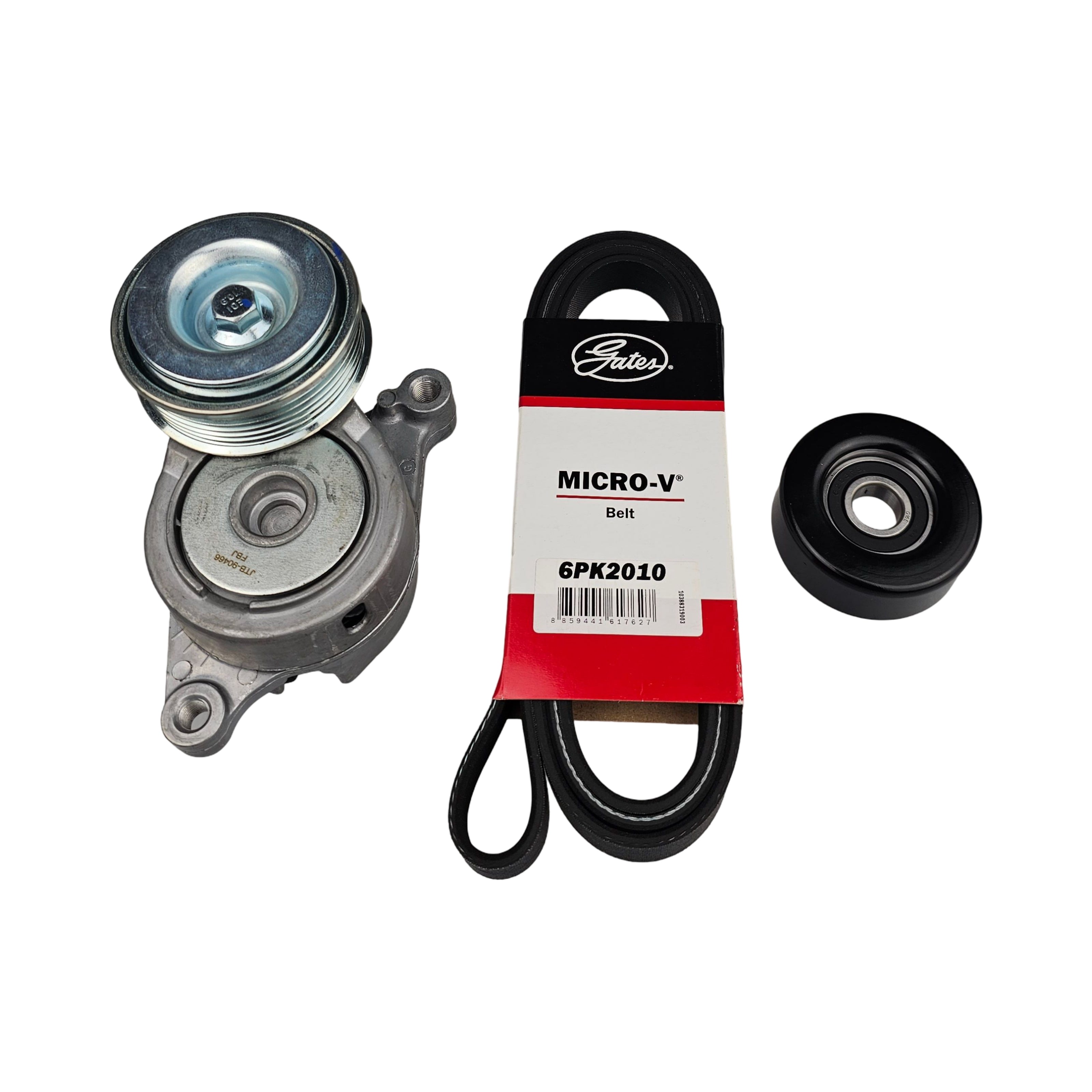 Drive Belt & Idler Pulley Kit For Mazda 2 DY DY5W 1.5L ZY 2002-3/2005