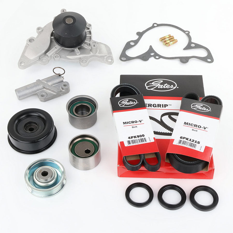 Timing Belt Kit with HT, WP, EP, Belts for Mitsubishi Magna TH TJ 3.0L