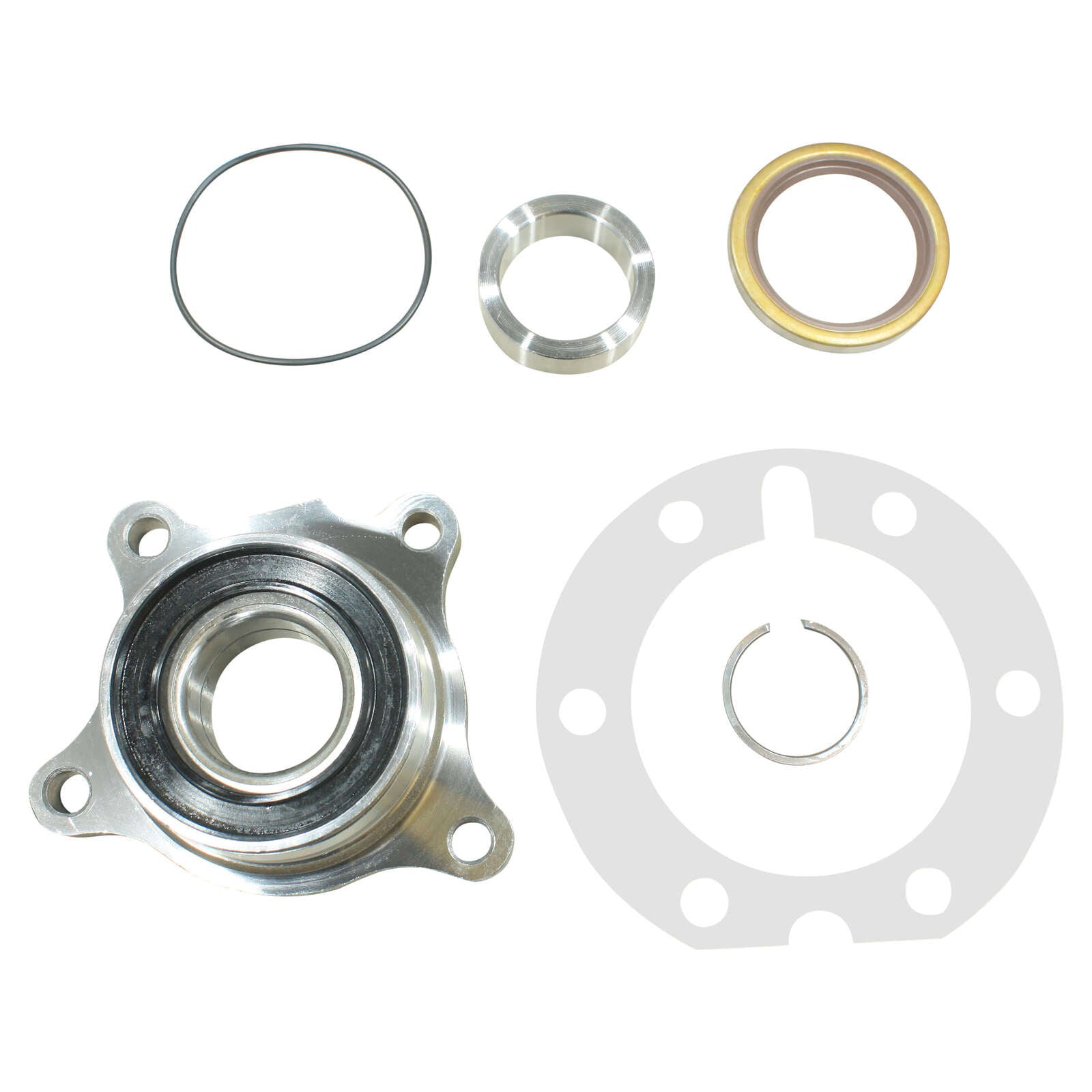 Rear Right Wheel Bearing Hub Kit for Toyota Landcruiser Prado FJ Cruis